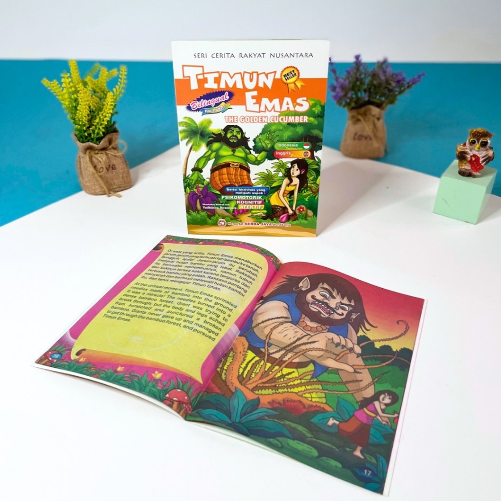 Jual SERBAJAYA CERITA RAKYAT NUSANTARA TIMUN EMAS - Buku Cerita Anak ...