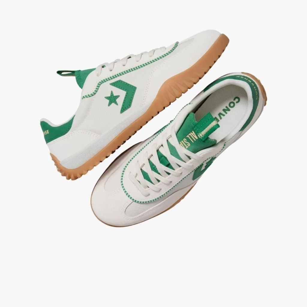 Jual Sepatu Sneakers Converse Run Star Trainer - White Egret green ...