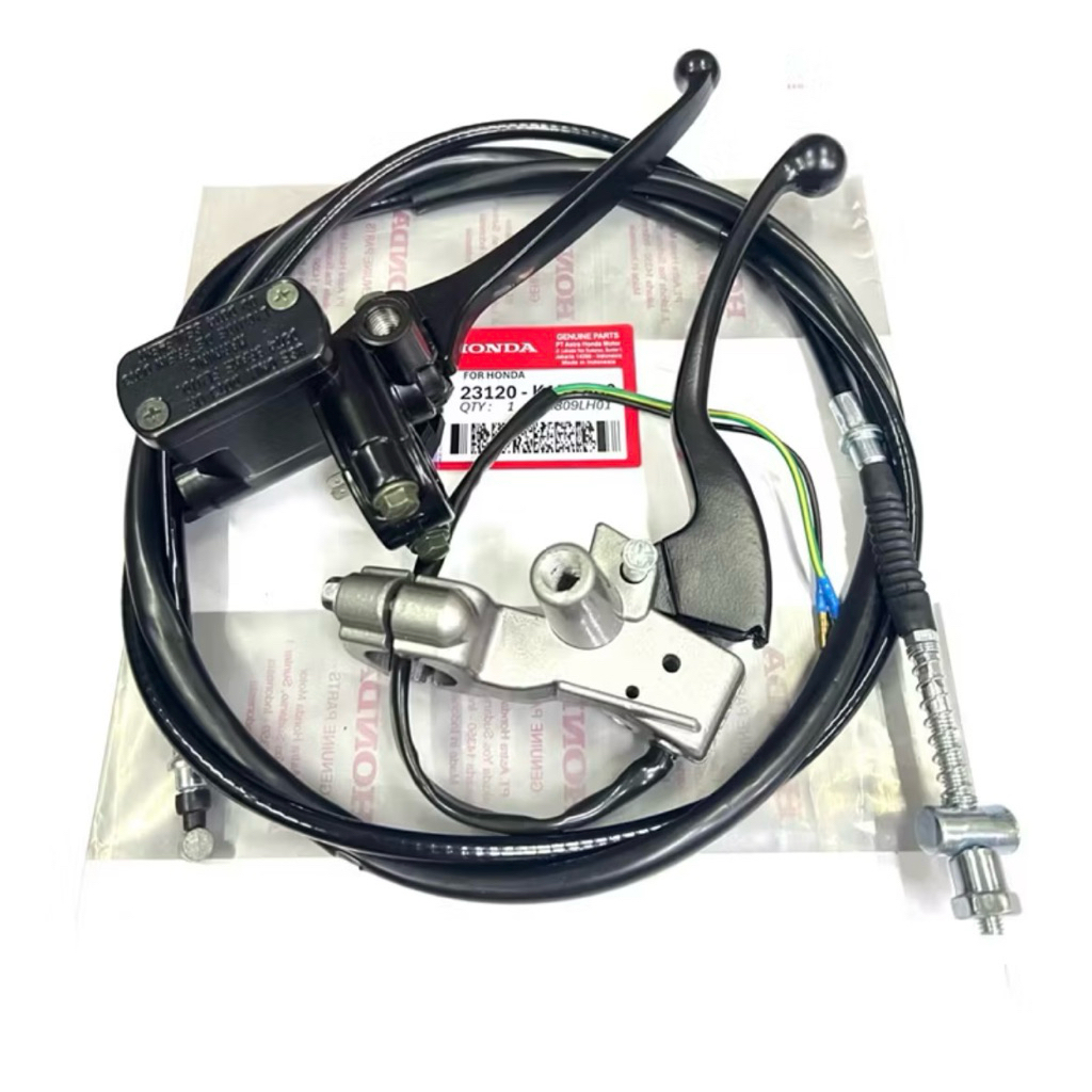 Jual Master rem atas assy Beat karbu (Hitam) sepaket + dudukan spion ...