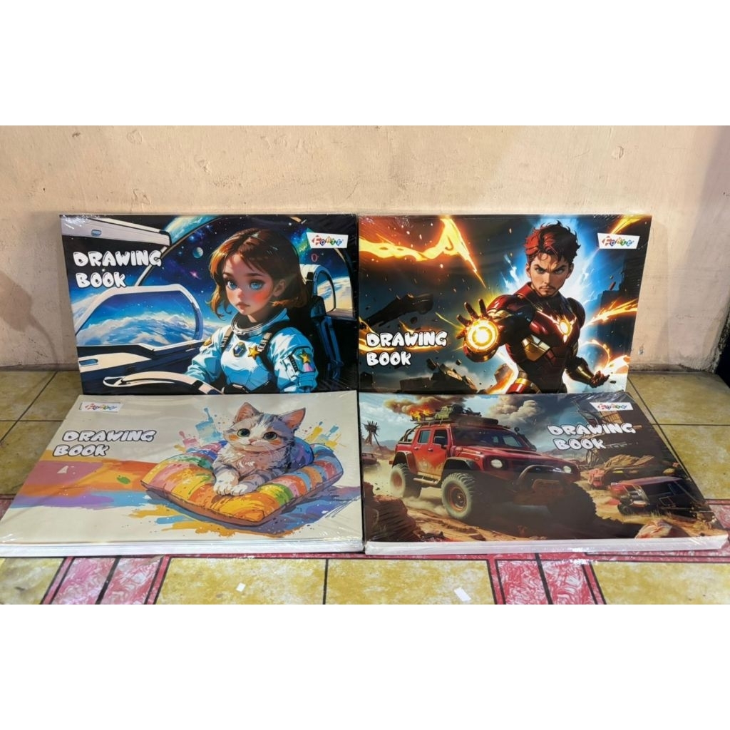 Jual Buku Gambar Forte A4 isi 8 Lembar (per pack) Tema&Cover Acak ...