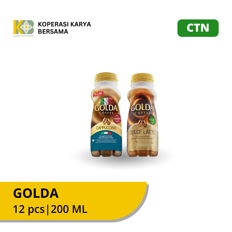 Jual Golda Coffe 200 ml isi 12 pcs /Karton | Shopee Indonesia
