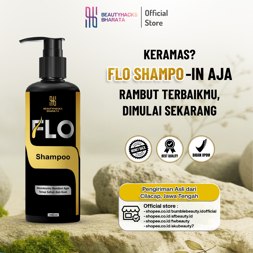 Jual FLO Shampoo Penumbuh Rambut Cepat - Anti Ketombe dan Rontok ...