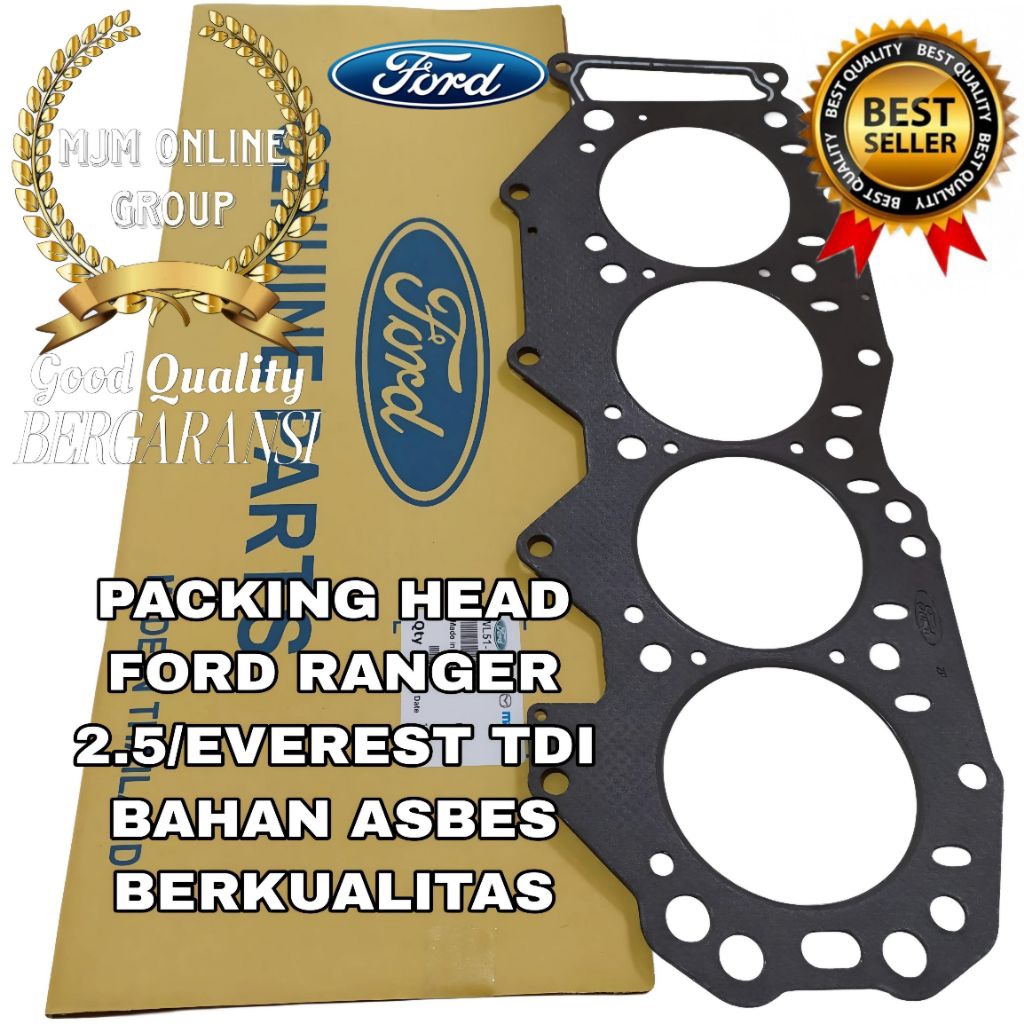 Jual PACKING SILINDER DEKSEL HEAD FORD RANGER 2.5 EVEREST TDI CC ASBES ...