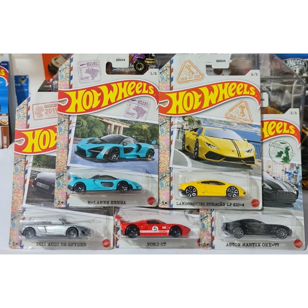 Jual hotwheels world clas racer 1set free protector card seadanya ...