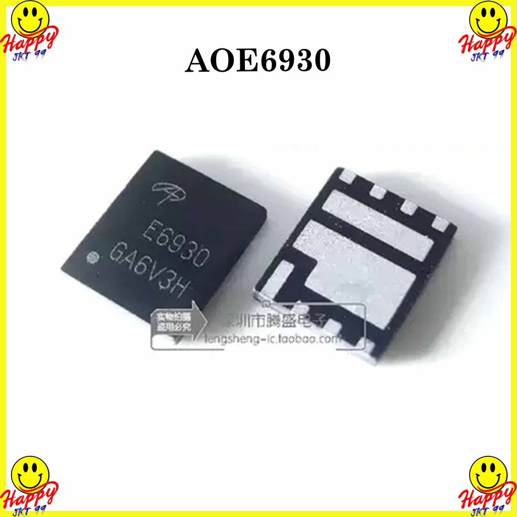Jual IC LAPTOP KOMPUTER Mosfet AOE6930 AOE 6930 AO E6930 E 6930 Dual N ...