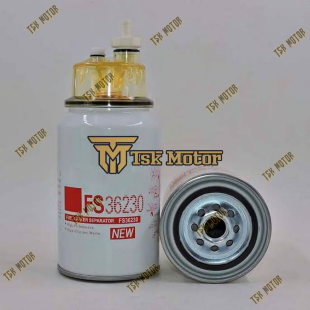 Jual Fuel filter / filter solar bawah+bowl mangkok filter cummins ...