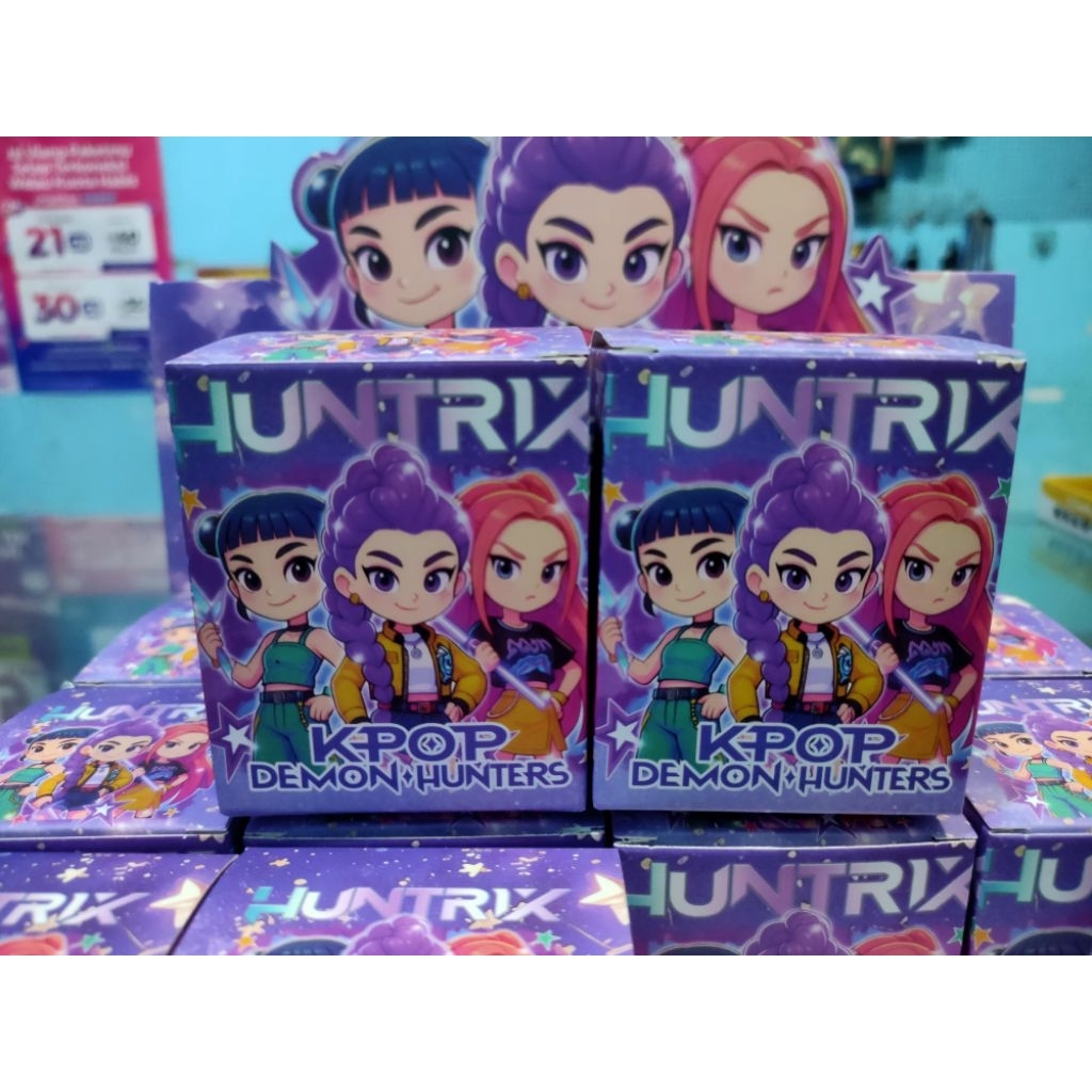 Jual HUNTRIX KPOP DEMON HUNTERS-Blind Box Collectible Figure | Shopee ...