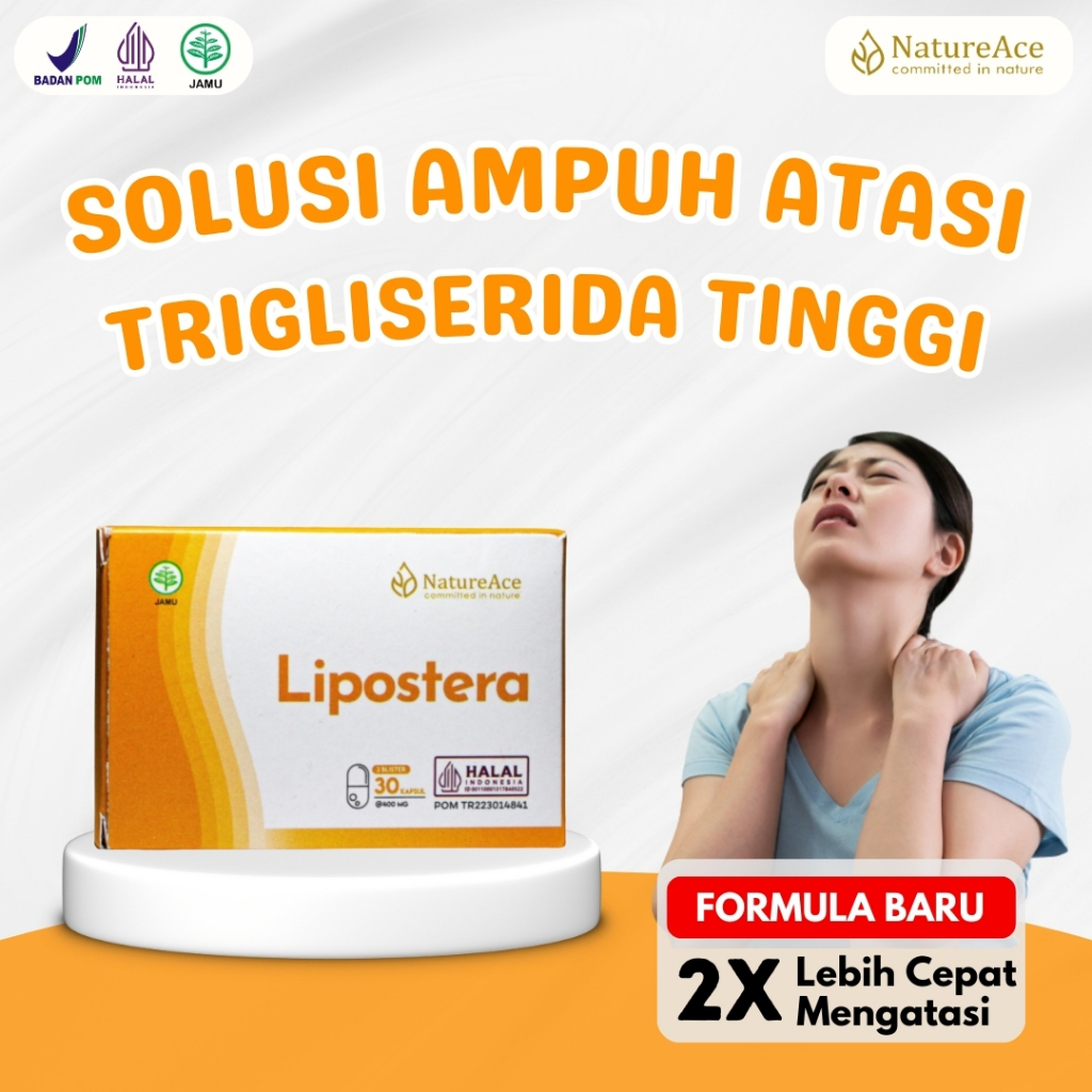 Jual Nature Ace - Lipostera Obat Trigliserida Tinggi Kolesterol Leher ...
