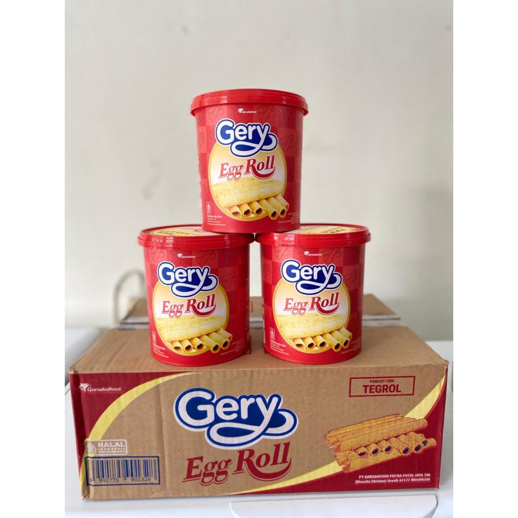 Jual Gerry Egg Roll Jar 210g - Camilan Ringan Dalam Kemasan Jar Mudah ...