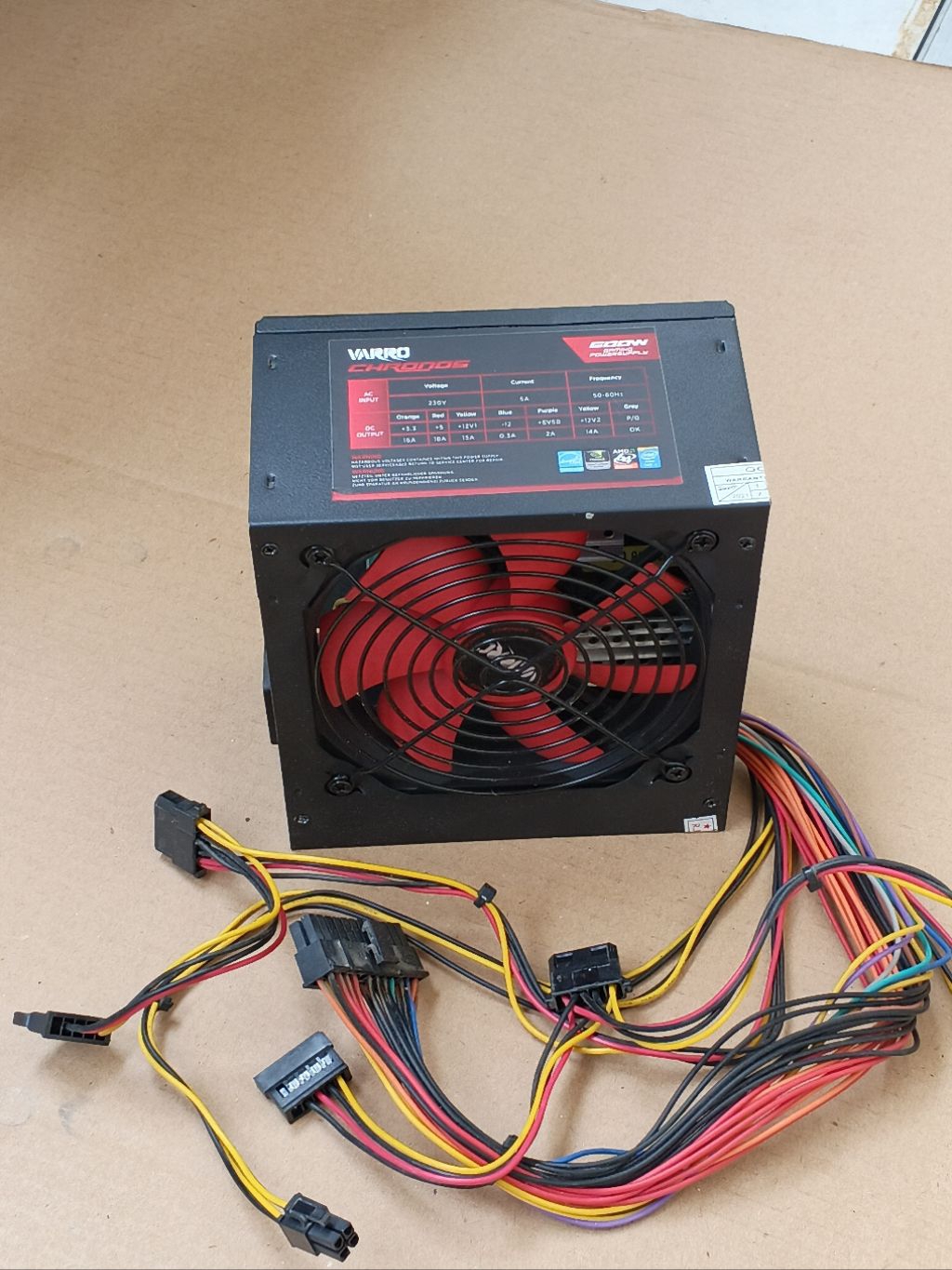 Jual power supply psu 500W fan besar buat pc komputer | Shopee Indonesia