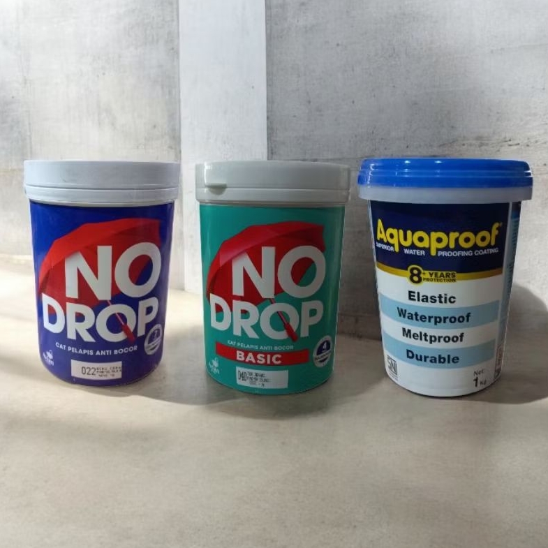 Jual no drop aquaproff 1kg warna pelapis anti bocor | Shopee Indonesia