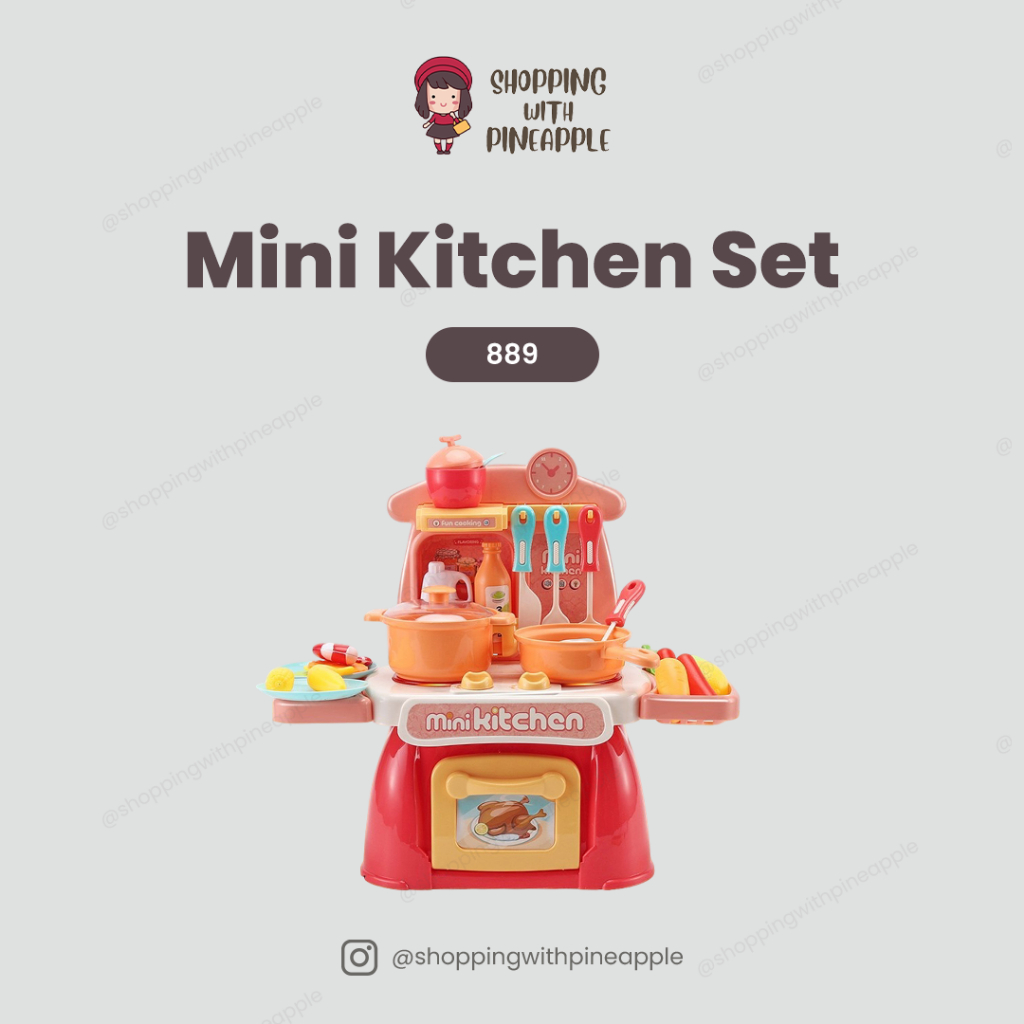 Jual Swp Kitchen Set Mini 889 Mainan Masak Masakan Anak Mini