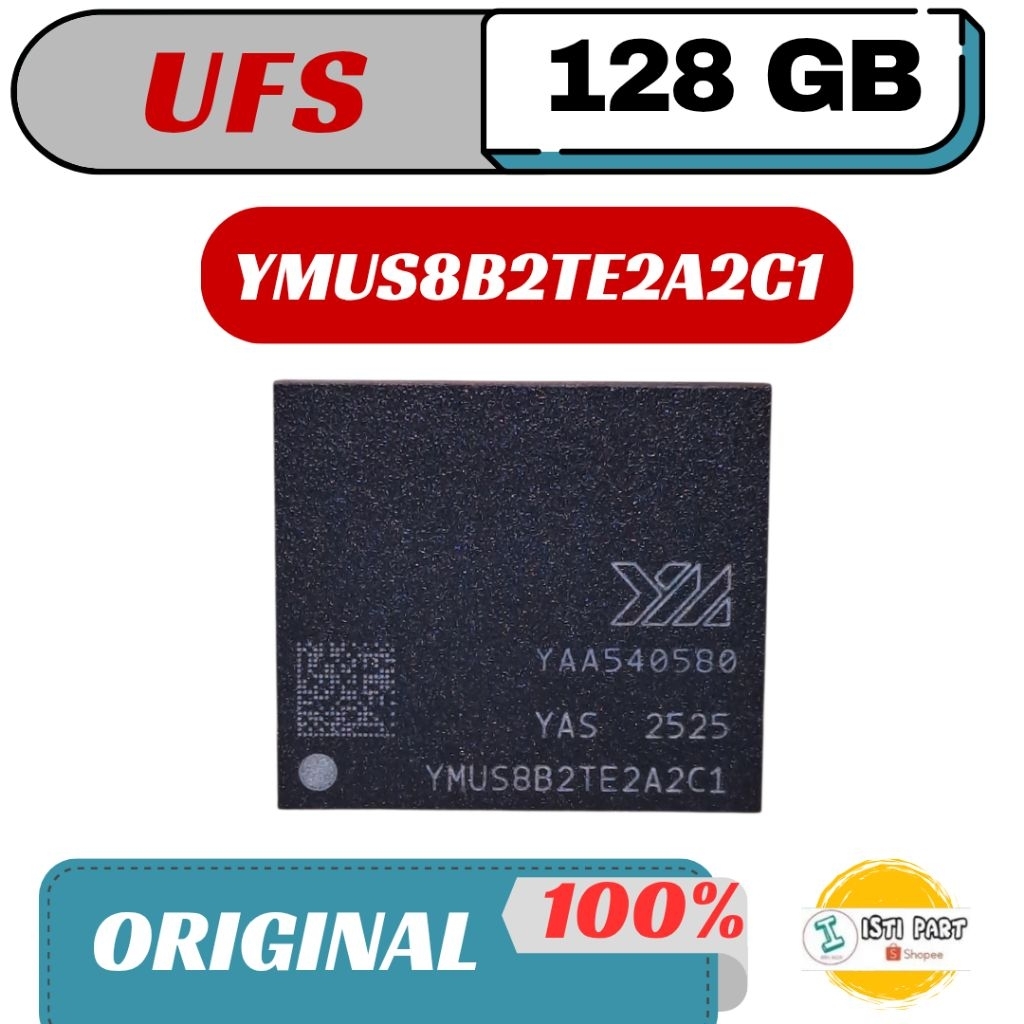 Jual IC UFS 128 GB YMUS8B2TE2A2C1 BGA 153 ANDROID 2.2 CLEAN | Shopee ...