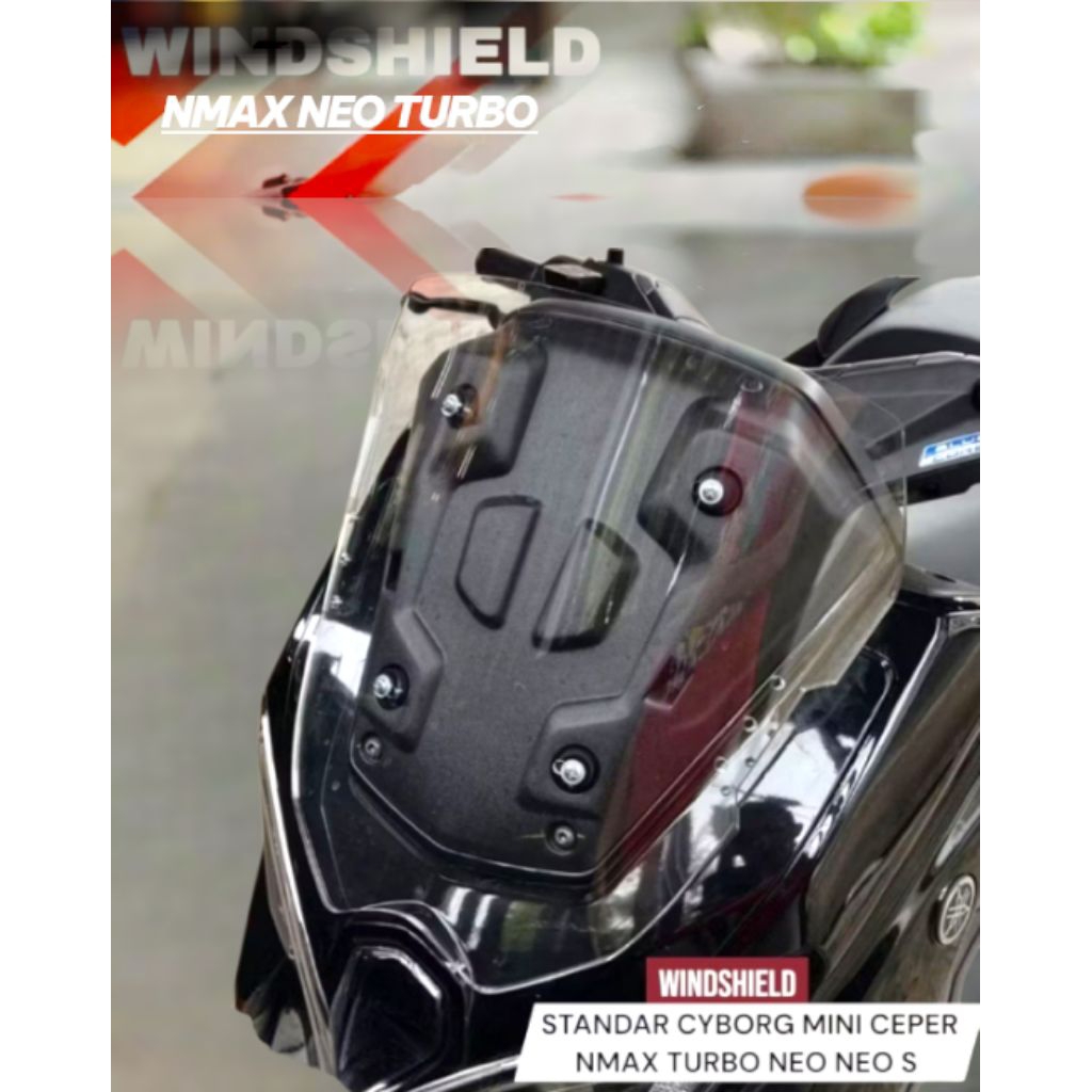 Jual Visor Windshield STANDAR CYBORG MINI CEPER NMAX TURBO NEO NEO S ...