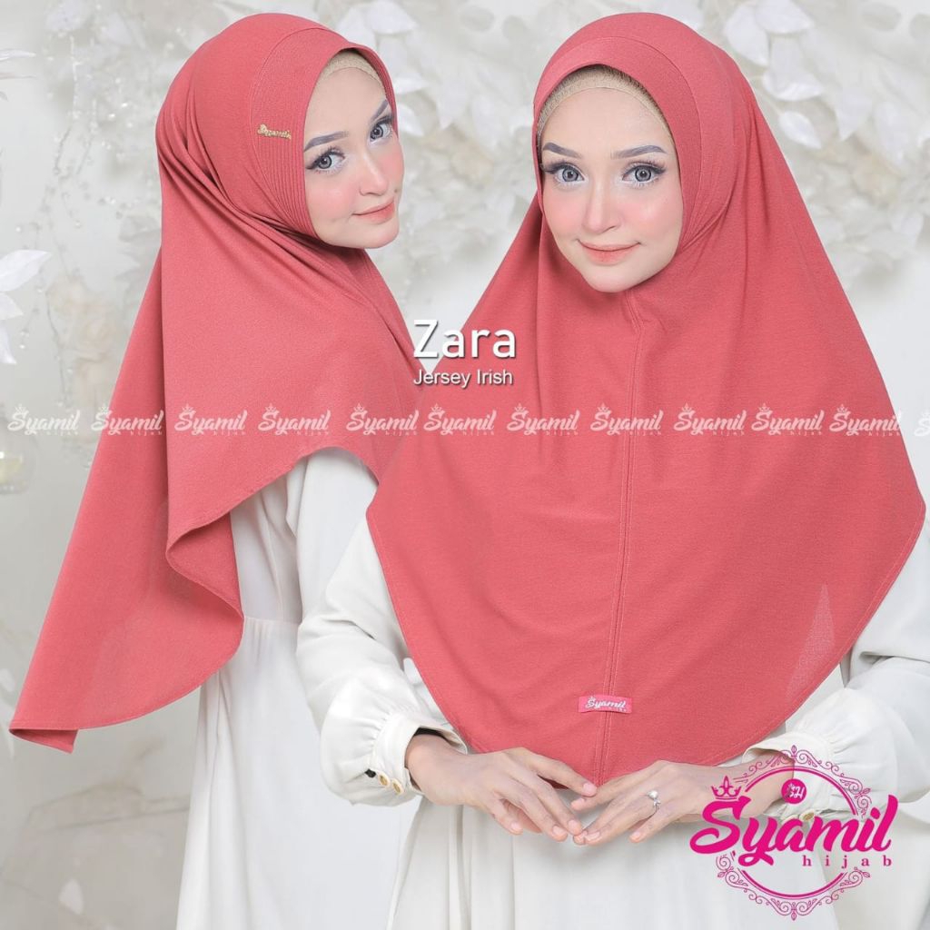 Jual SYAMIL ZARA//HIJAB INSTAN DEWASA SYAMIL | Shopee Indonesia