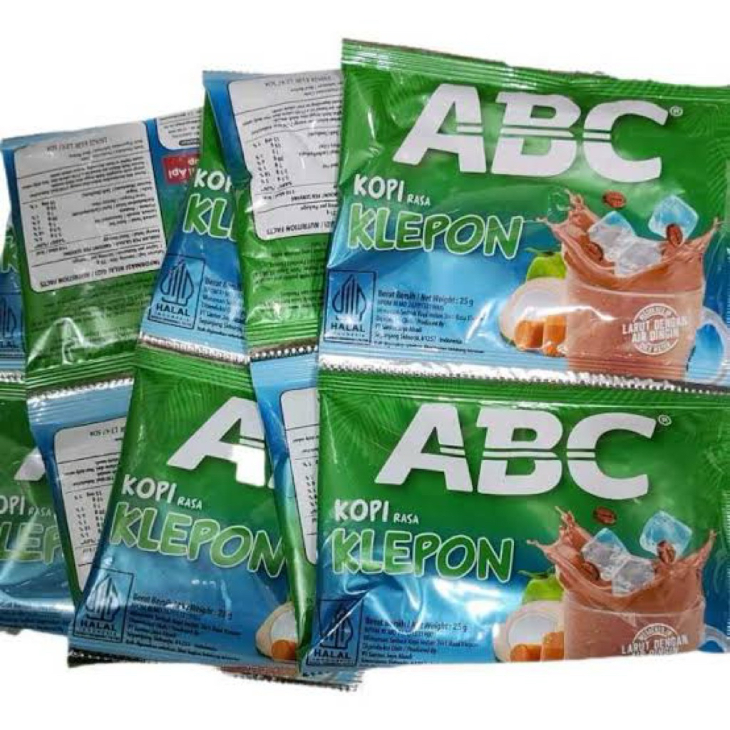 Jual Kopi ABC Klepon 25g x10 Sachet | Kopi Instan Rasa Klepon Viral ...