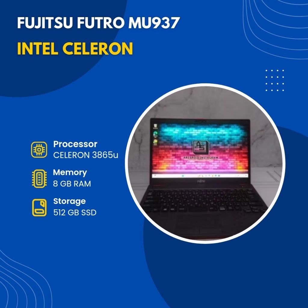 Jual FUJITSU FUTRO MU937 INTEL CELERON 3865U/RAM 8GB/SSD 512GB | Shopee ...