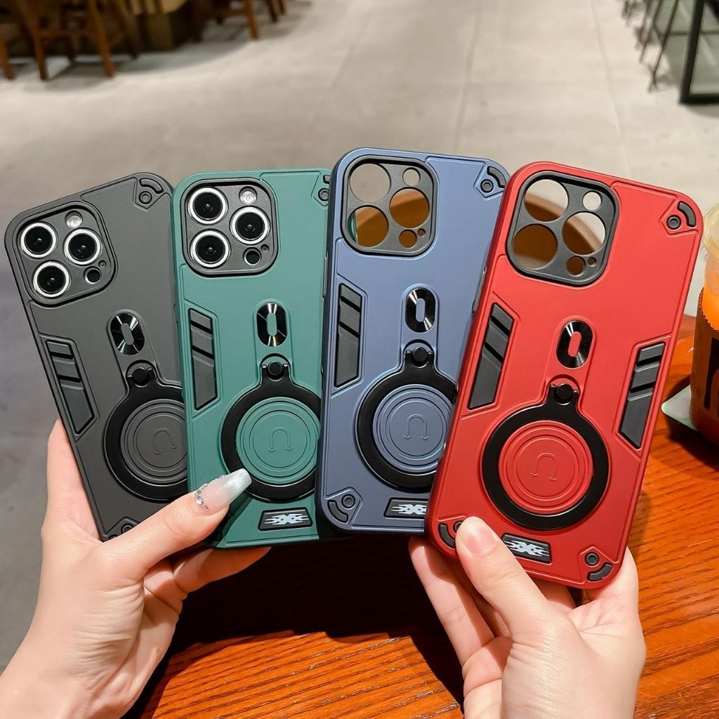 Jual XIAOMI REDMI 15C REDMI 15 POCO C85 Hard Case Pro Camera Robot Ring ...