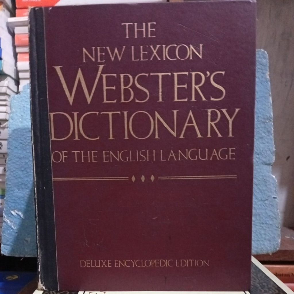 Jual BUKU ORIGINAL - The new Lexicon WEBSTER'S DICTIONARY of the ...