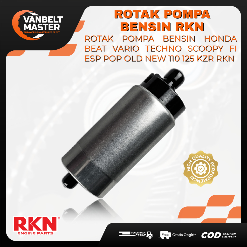 Jual RKN Rotak Fuel Pump Pompa Bensin Beat Vario Scoopy 110 125 Fi eSP ...