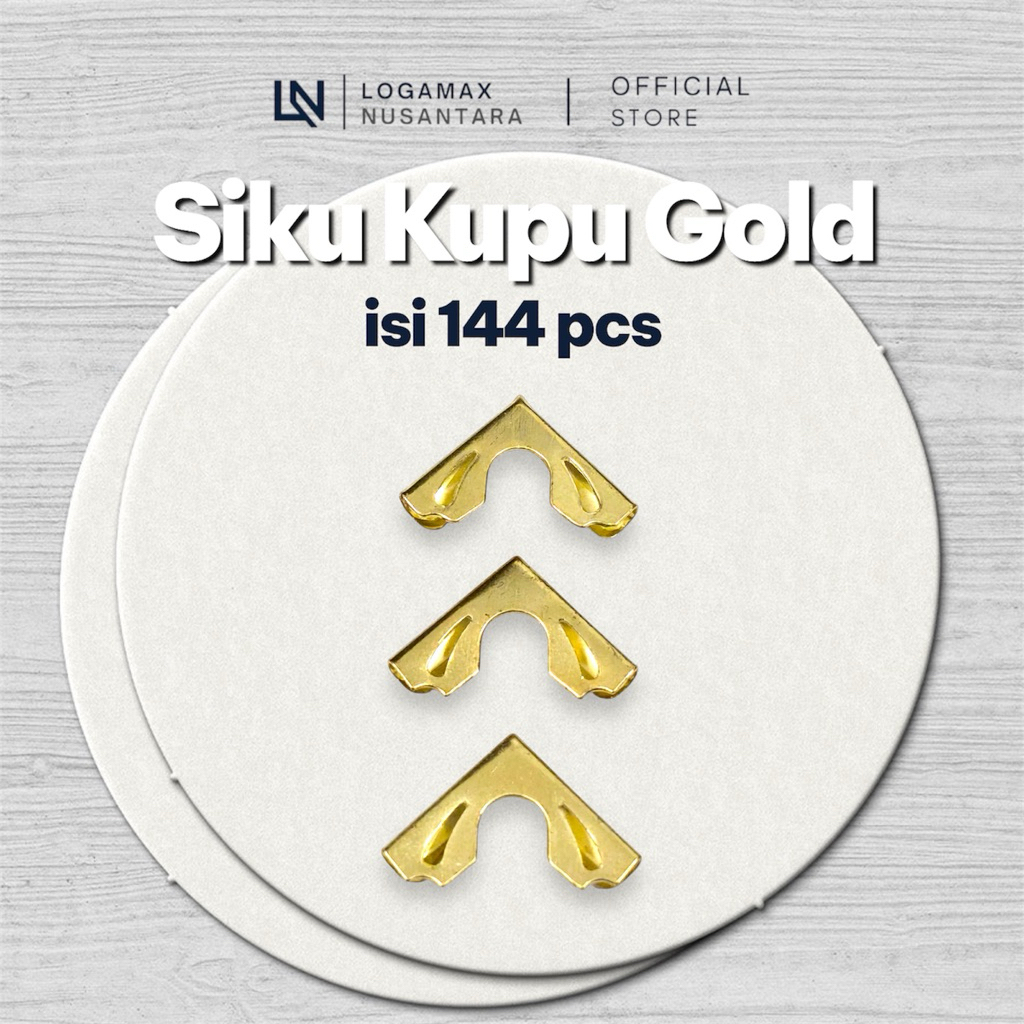 Jual (144 PCS) SIKU KUPU / SIKU KEMBANG / SIKU SUDUT BUKU / SIKU BUKU ...