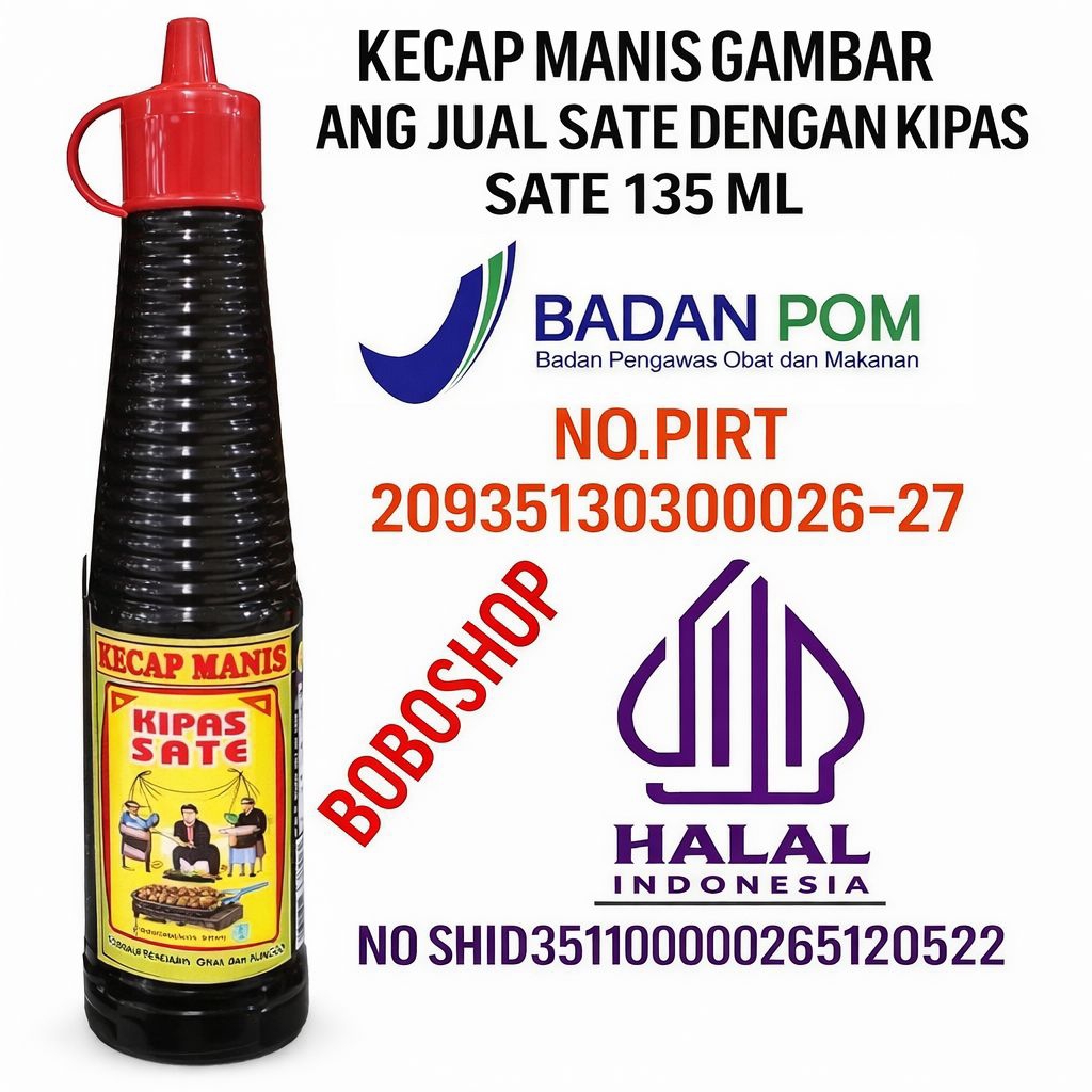 Jual KECAP MANIS CAP KIPAS SATE KUNING 140 ML | Shopee Indonesia