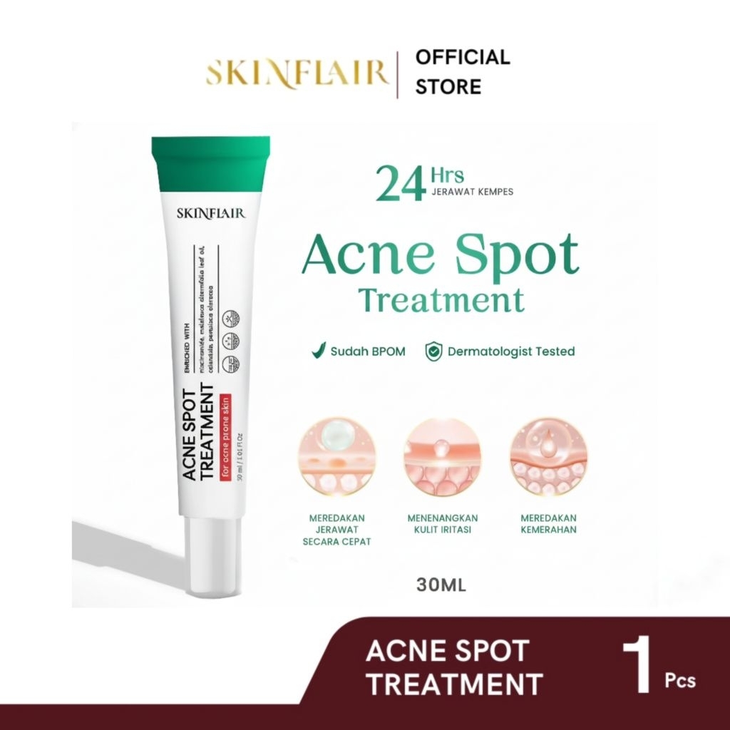 Jual SKINFLAIR - Acne Spot Treatment 30 Gram Ready Stock | Shopee Indonesia