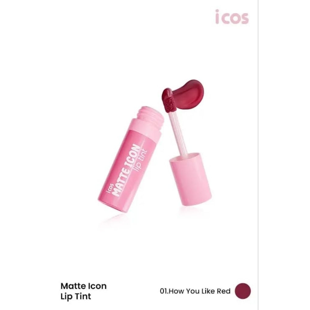 Jual Matte Icon Liptint 01 How You Like Red | Shopee Indonesia