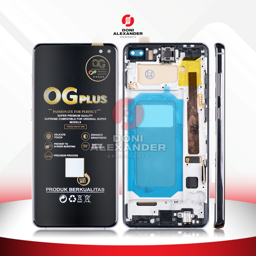 Jual LCD TOUCHSCREEN SAMSUNG GALAXY S10 PLUS G975 COMPLETE FULLSET ...