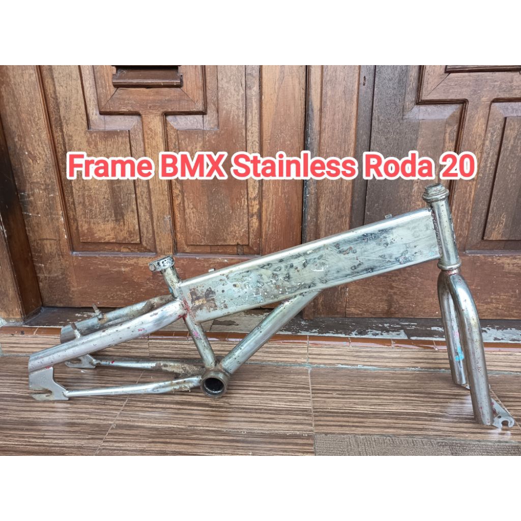 Jual Frame BMX Stainless Roda 20 Ada No Seri | Shopee Indonesia