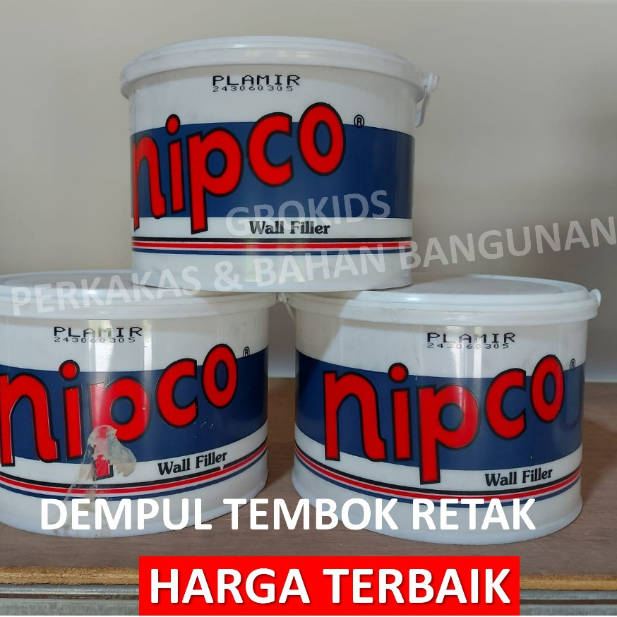 Jual Plamir Dempul Tembok Retak 3 KG | Shopee Indonesia