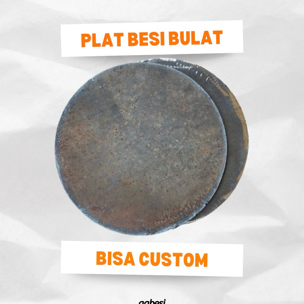 Jual Plat Besi Bulat 12mm diameter 100mm-250mm | Shopee Indonesia