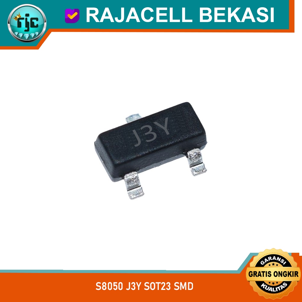 Jual Transistor S8050 J3Y SOT-23 NPN General Purpose Transistor SMD ...