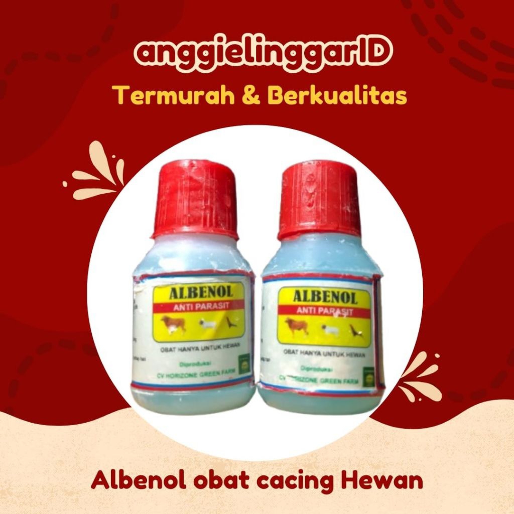 Jual Obat Cacing Cair Albenol - Efektif untuk Hewan Ternak | Shopee ...