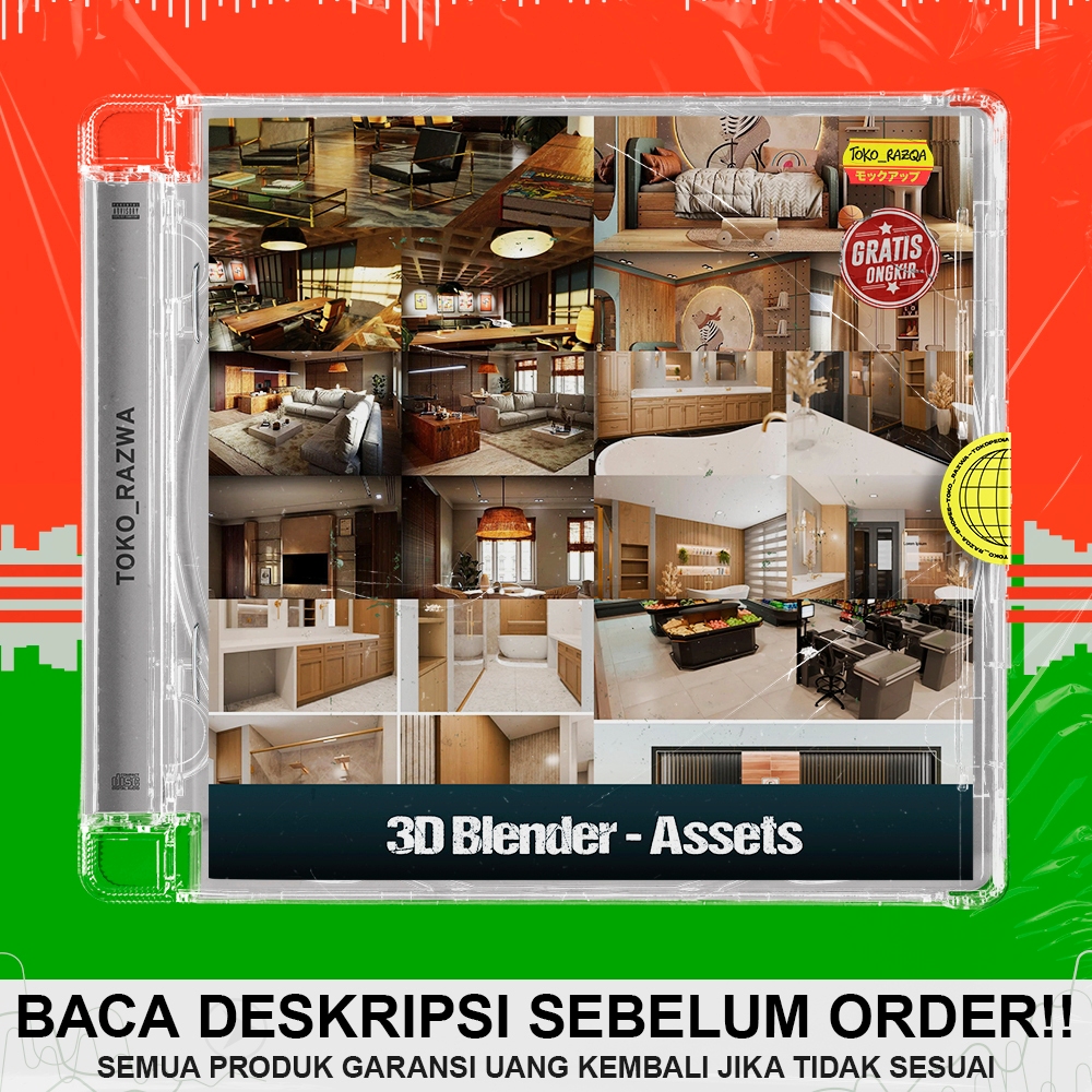 Jual 3D Blender - BlenderKit Scenes Pack 6 - 271225 | Shopee Indonesia