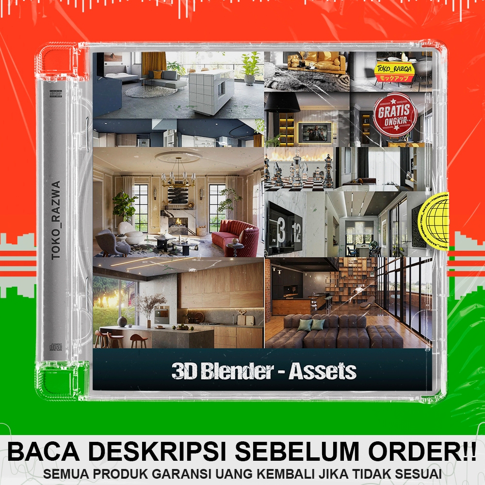 Jual 3D Blender - BlenderKit Scenes Pack 10 - 271225 | Shopee Indonesia
