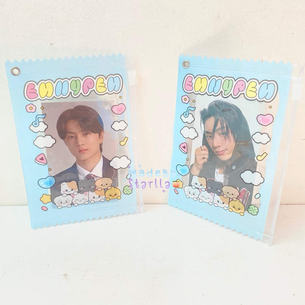 Jual (BISA COD) CAHOL ZIPLOCK ENHYPEN VER PHOTOCARD CARD HOLDER ENHA ...
