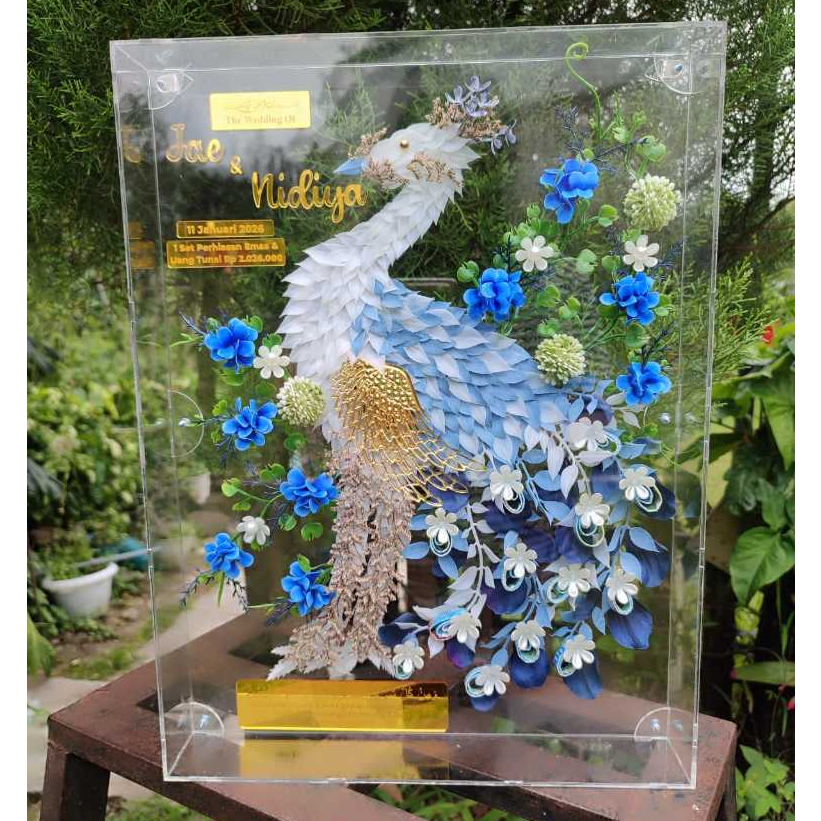Jual Mahar Merak Biru Terbaru 2026 Free PACKING KAYU MAhar Hewan Mahar ...