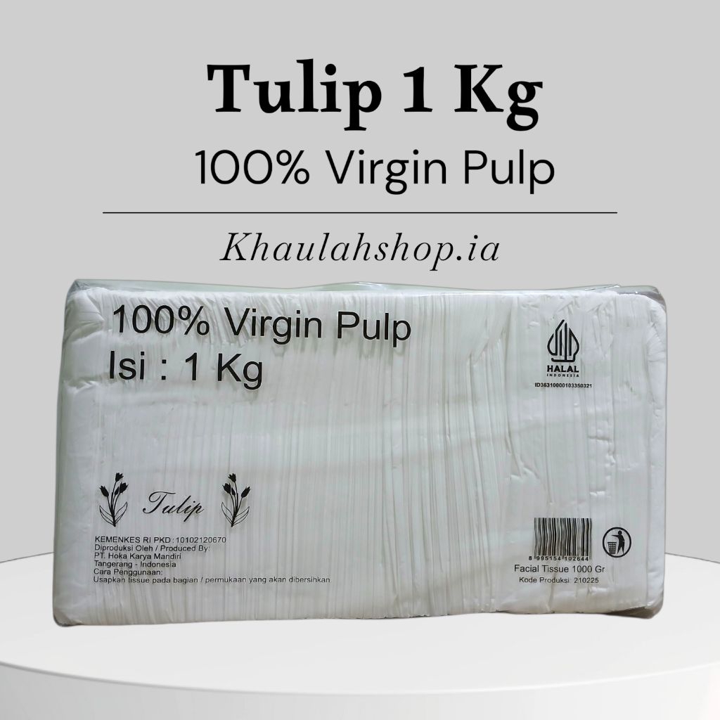 Jual Tissue Tulip 1000 Gr / 1 Kg 2 Ply - Tisu Kiloan Murah 100% Virgin ...