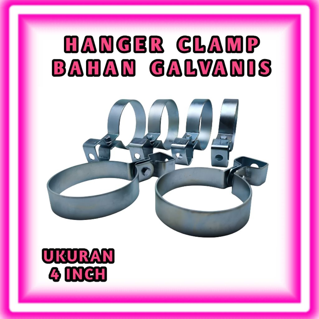 Jual Hanger Clamp Engsel - Klem Gantung Pipa Size 4 Inch klem Gantung ...