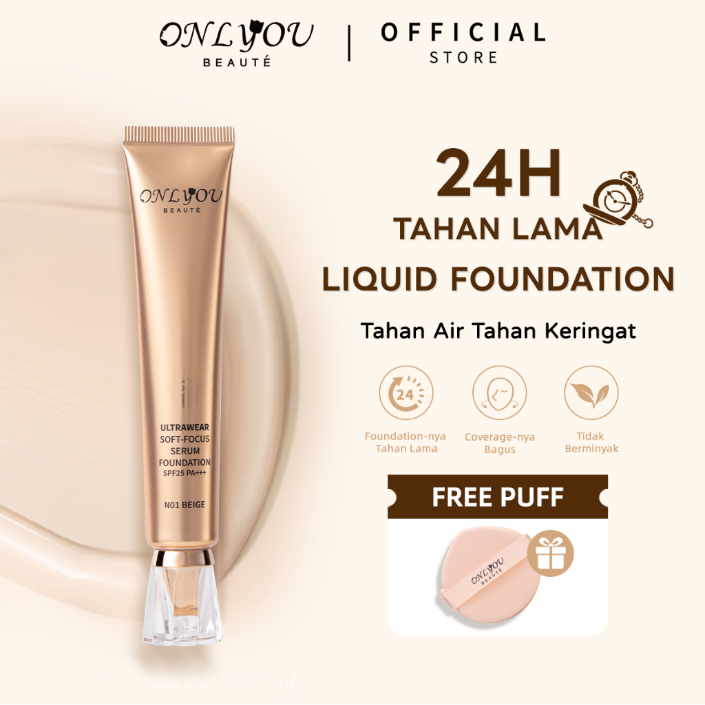 Jual ONLYOU 1Pc Foundation Untuk mengecilkan pori- pori BB cream oil ...