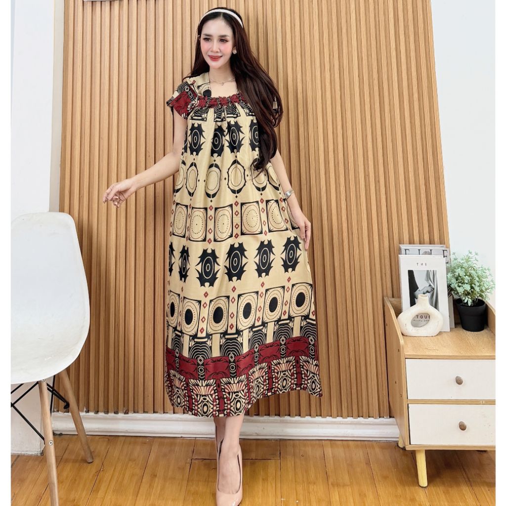 Jual Daster Fuji Dress Fuji Viral Kekinian Daster Jumbo Busui | Shopee ...