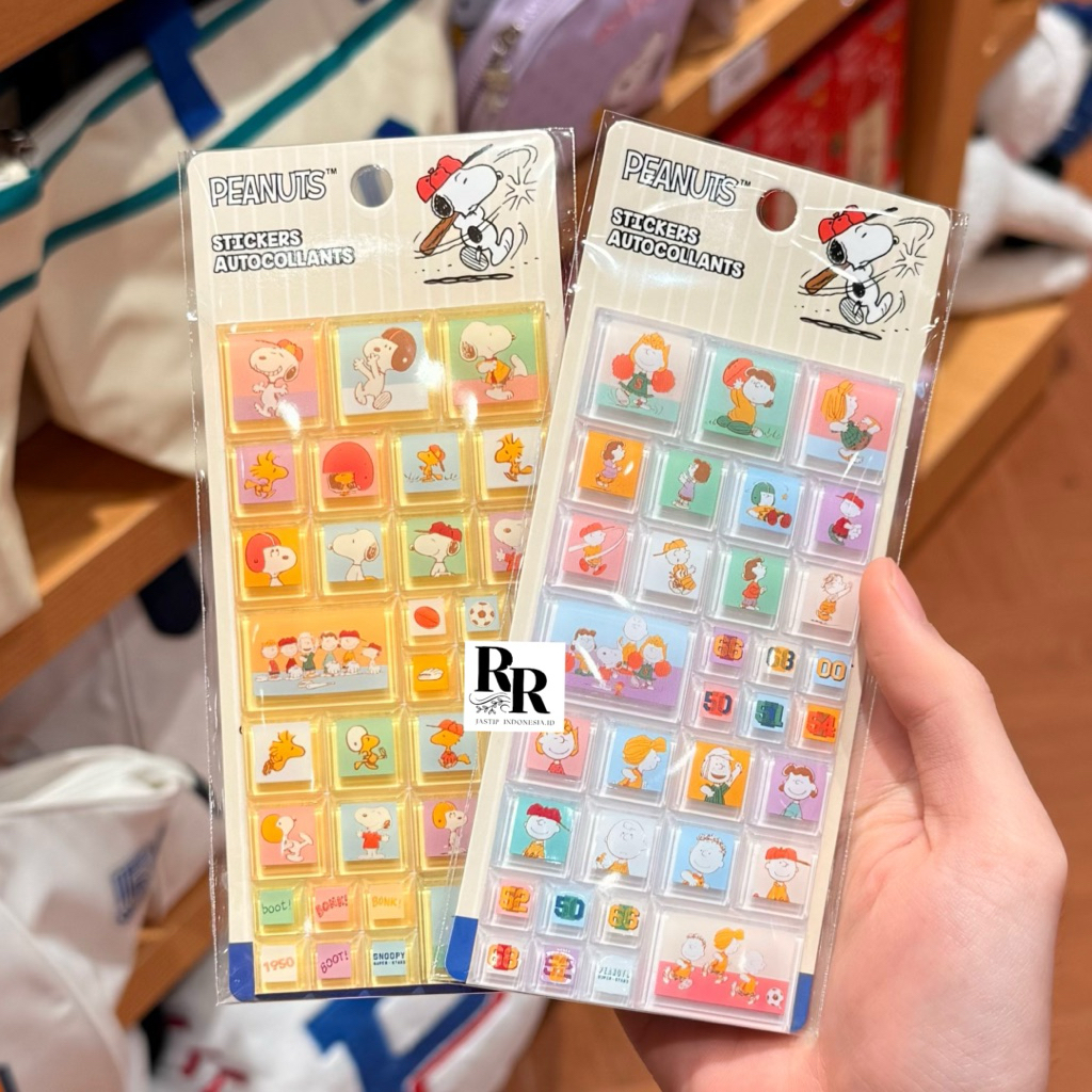 Jual Miniso x Snoopy - Sticker Lucu / Snoopy New Star Collection ...