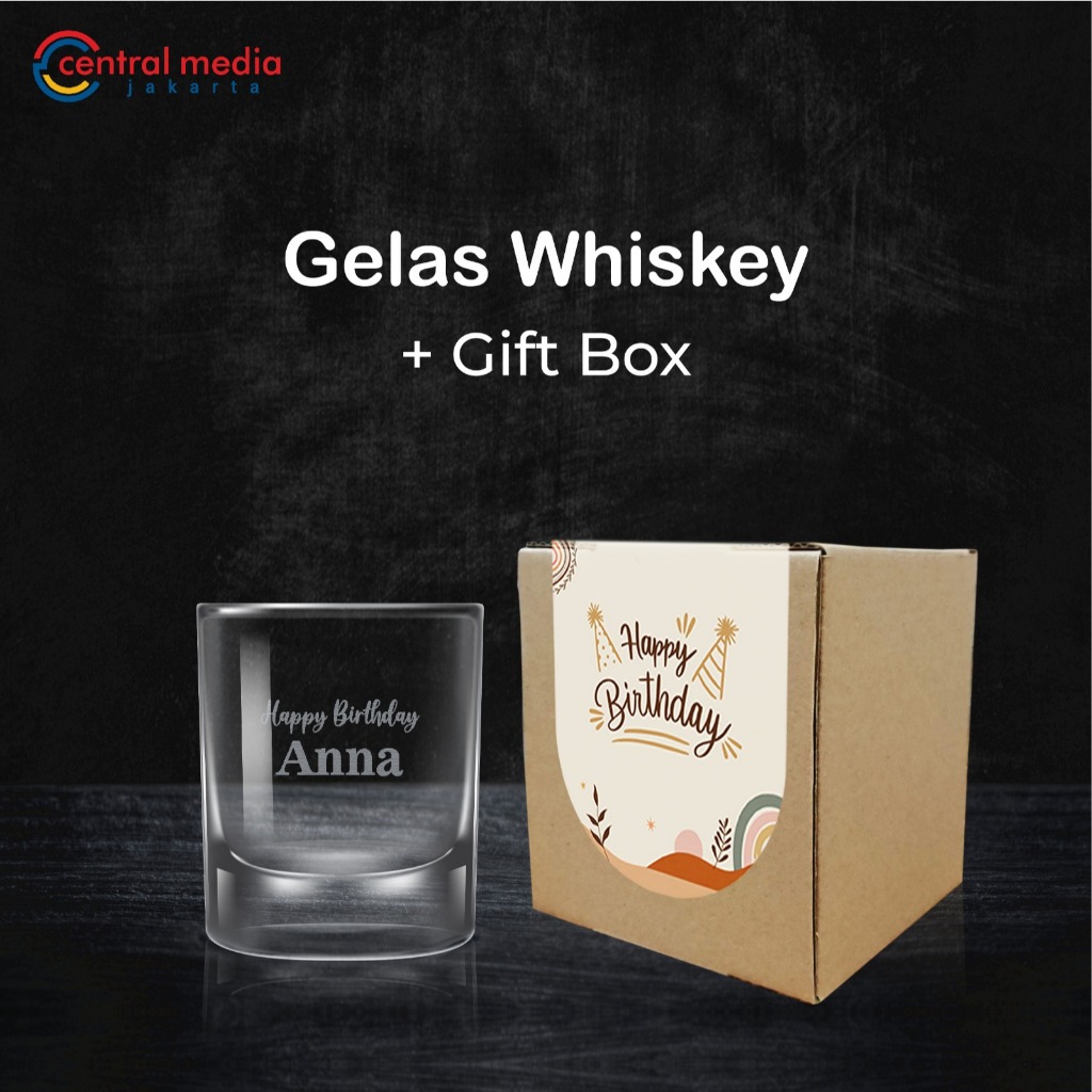 Jual Gelas Whiskey Grafir Custom + Gift Box Engraved Whiskey Glass ...