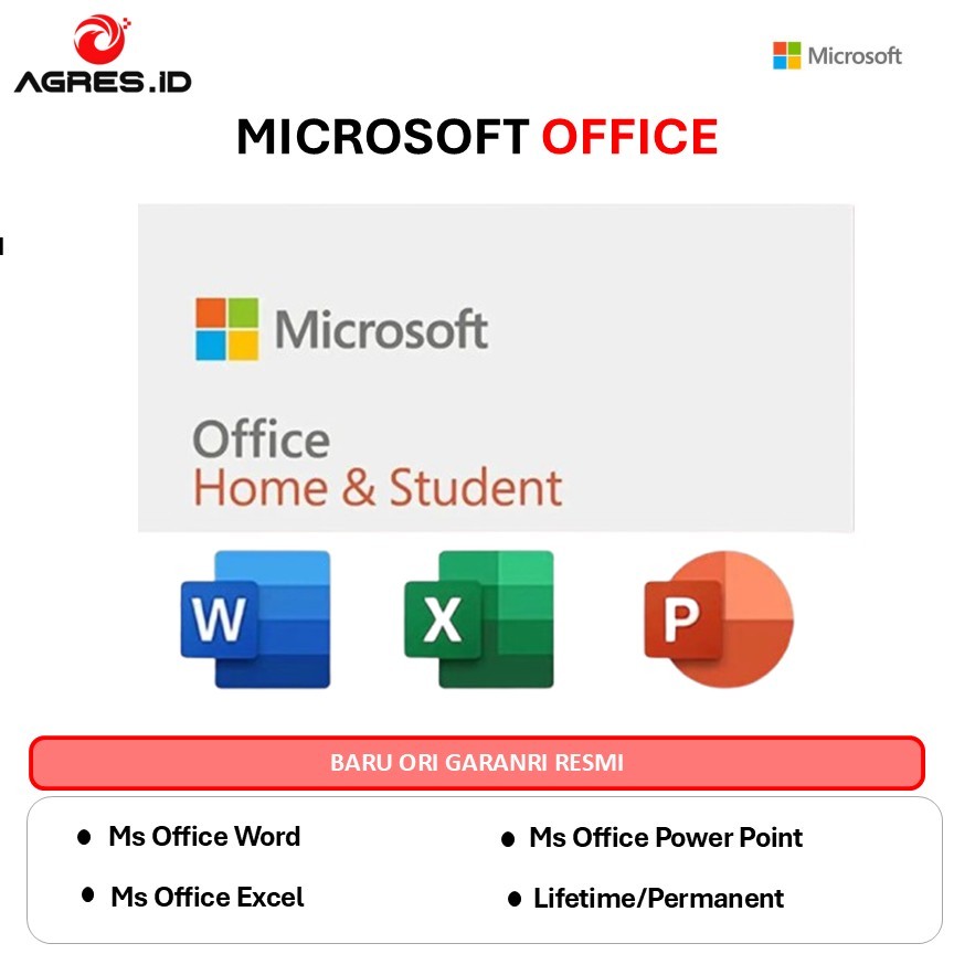 Jual SOFTWARE MICROSOFT OFFICE HOME & STUDENT LIFETIME | Shopee Indonesia