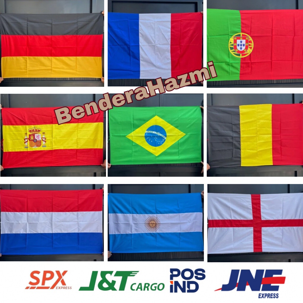 Jual BENDERA NEGARA BENDERA EURO BENDERA PIALA DUNIA UKURAN LENGKAP ...