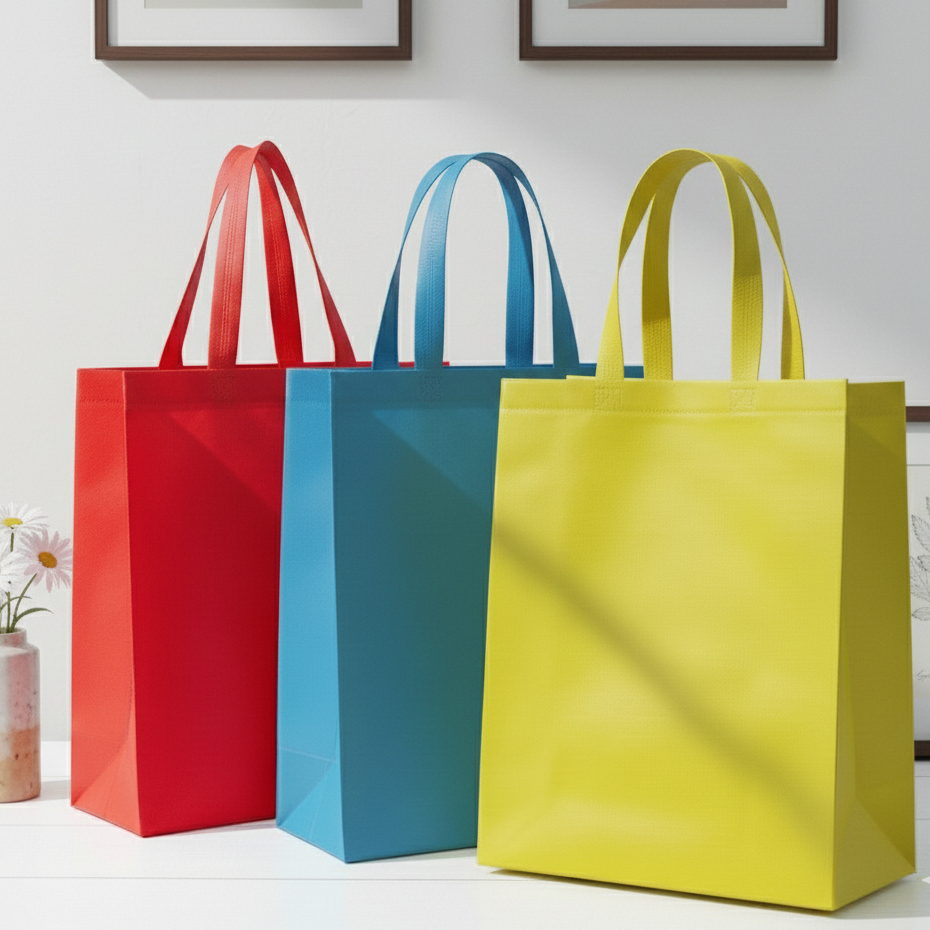 Jual Paperbag Bahan Kanvas/Tas hadiah/tas warna polos tebal anti air ...