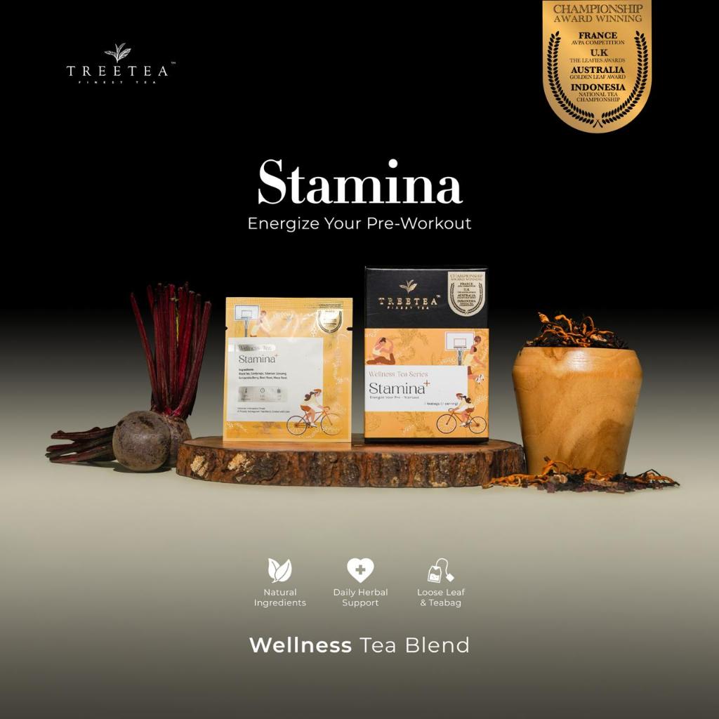 Jual STAMINA+ RECOVERY+ Tree Tea Wellness Series Tea Box | Shopee Indonesia