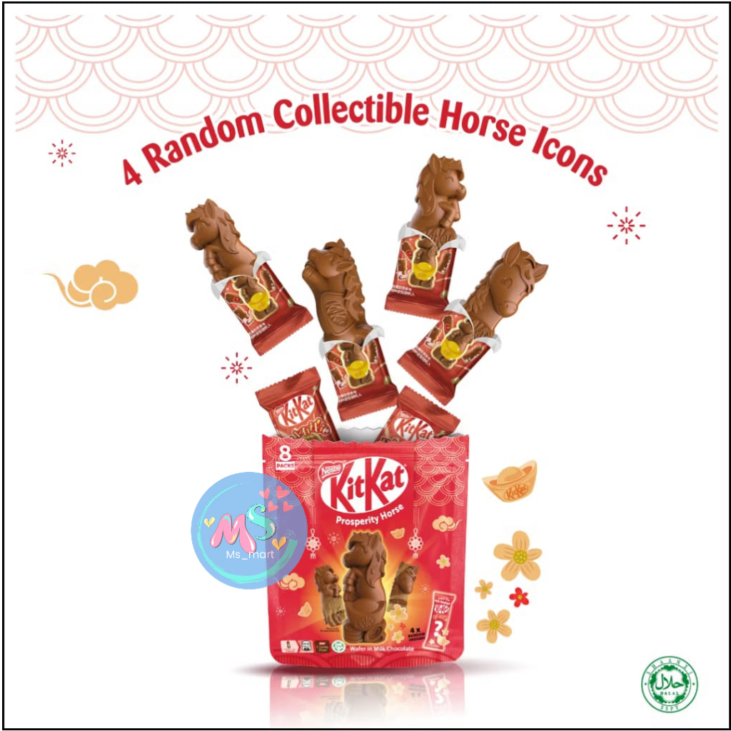 Jual READY Coklat kitkat limited edition CNY kuda ( 8 x 11 g ) | Shopee ...