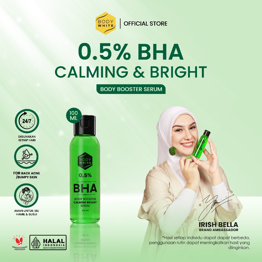 Jual Body White Bha Gluta - Cica Body Booster Calming Bright Serum ...